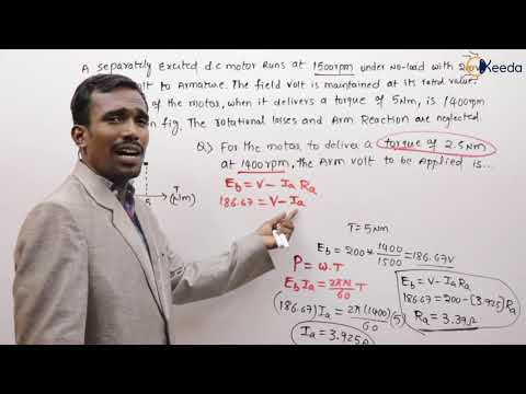 Solving Previous Year DC Motors Problems - GATE Electrical Machines Problem 4 Video Lecture ...