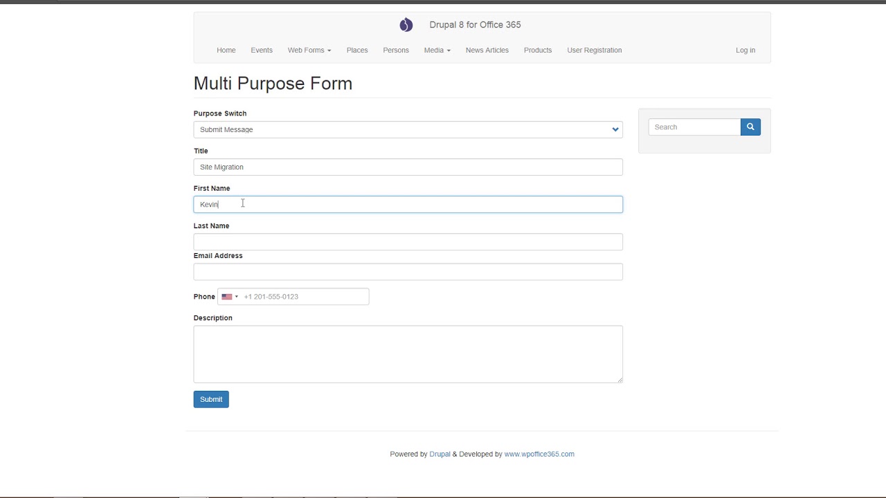 Drupal To Microsoft Excel Online