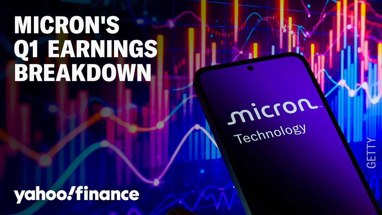 Micron smashes Q1 earnings estimates and delivers bullish outlook. Stock soars.