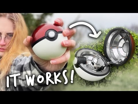 Building a Real Life Pokeball | 15 Minute Fun