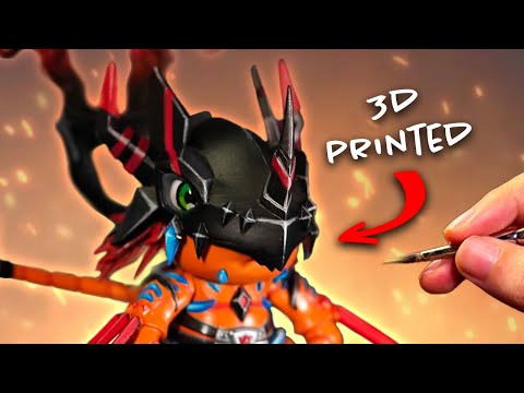STL file Chibi Bond of Bravery Agumon 🐉 ・3D printing model to download ...