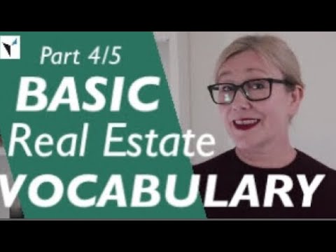 PART 4 Renovated, Furnished & More/Basic Real Estate English Words For Beginners/Basic English Vocab
