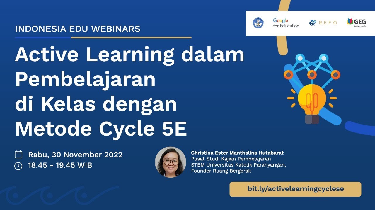 Active Learning dalam Pembelajaran di Kelas dengan Metode Cycle 5E