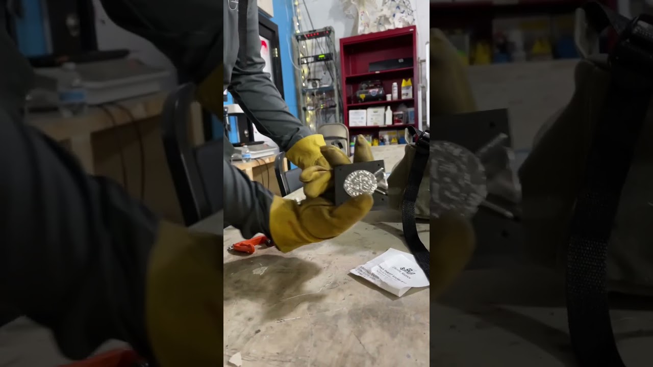 Casting Pewter Doubloons in Graphite Mold with Luke