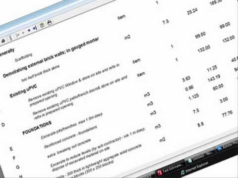UK Building & Construction Estimating