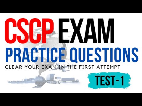 APICS CSCP Exam Practice Questions – Full Course for Certification
