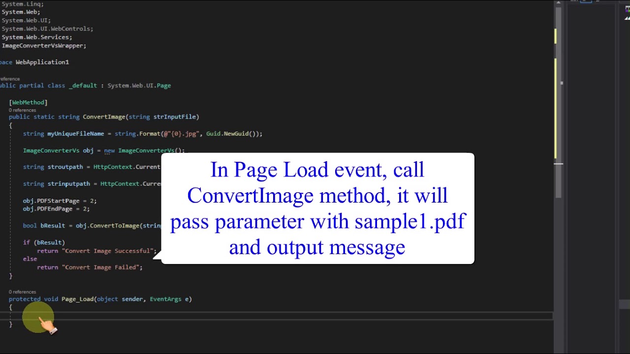 c# - How to export PDF page to JPEG or PDF file in ASP.NET 2019
