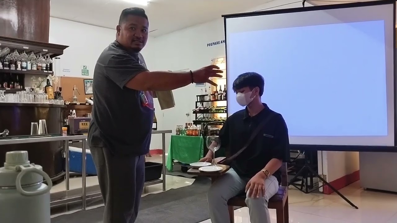 Pilyong Maestro BARTENDING NCII WINE SERVICE