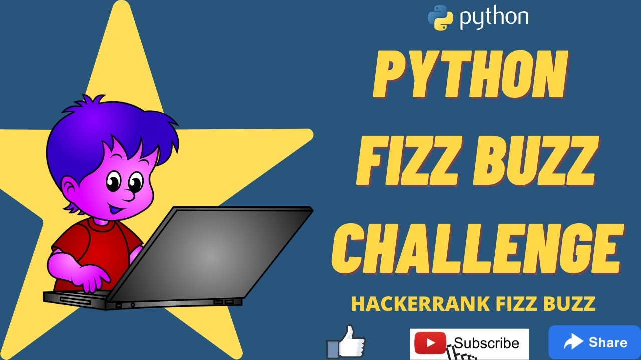 Fizz Buzz HackerRank Challenge in Python using For Loops #python #hackerrankfizzbuzz