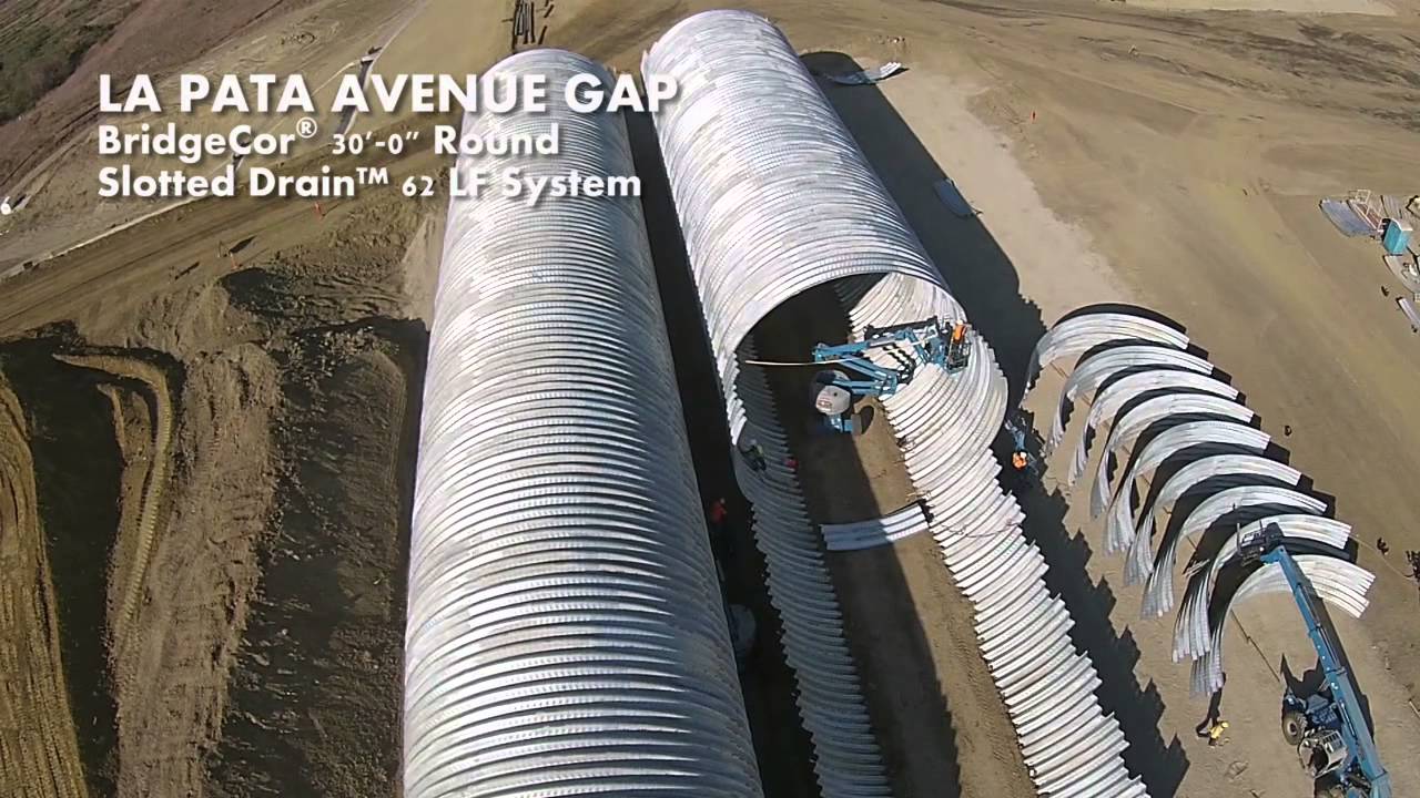 Contech Engineered Solutions - LA PATA BridgeCor Round Installation