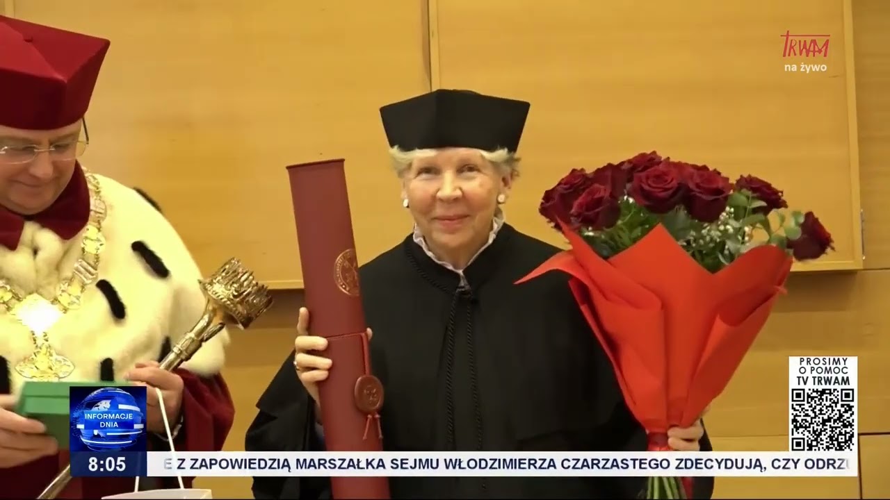 Profesor Hanna-Barbara Gerl-Falkovitz odebrała tytuł doktora honoris ...
