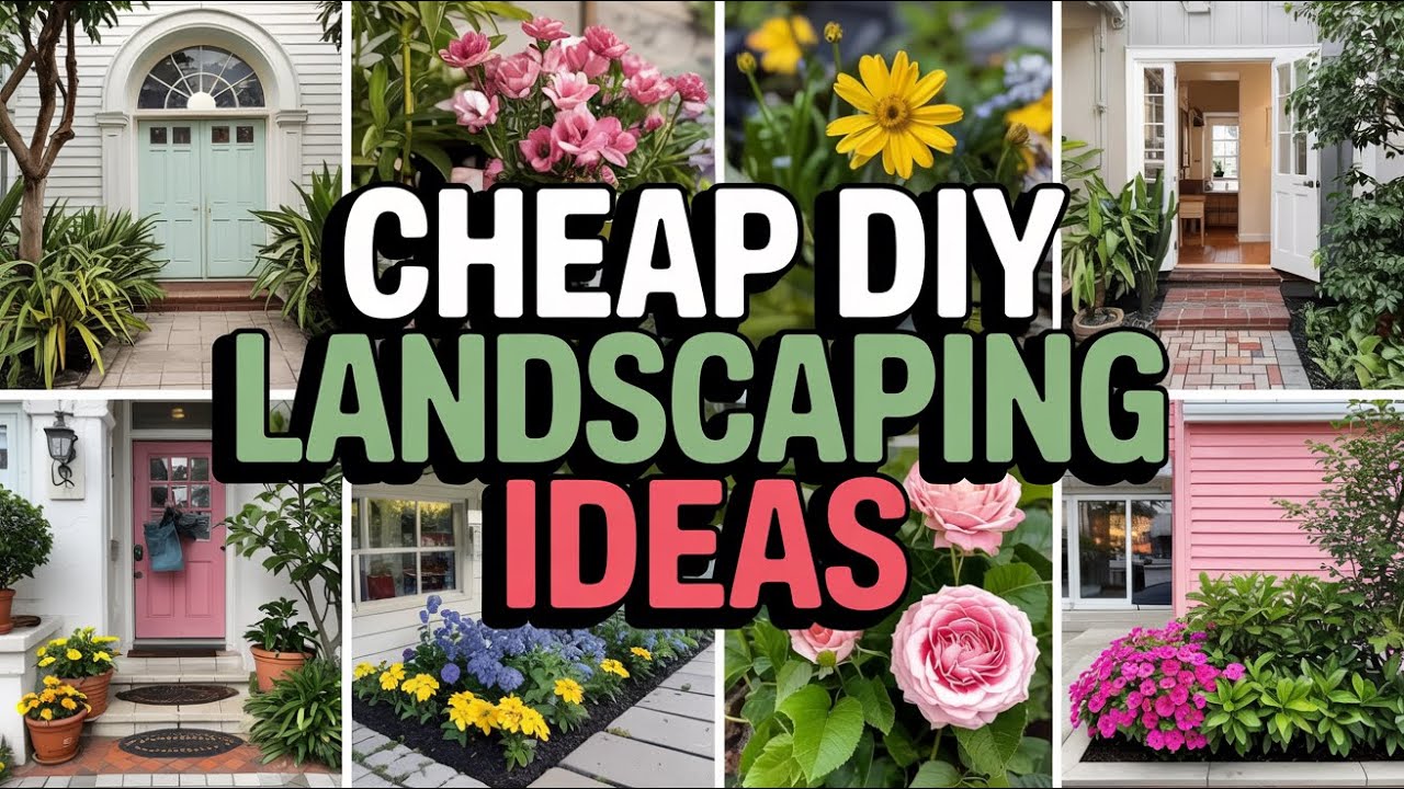 Cheap DIY Landscaping Ideas: Create a Stunning Oasis on a Tiny Budget!