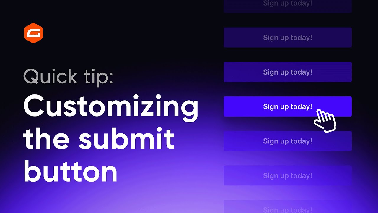 How To Make Your Submit Button Stand Out Fast! #gravityforms