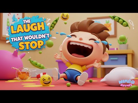 The Laugh That Wouldn’t Stop | Funny Nursery Rhyme for Kids |WimboRhymes