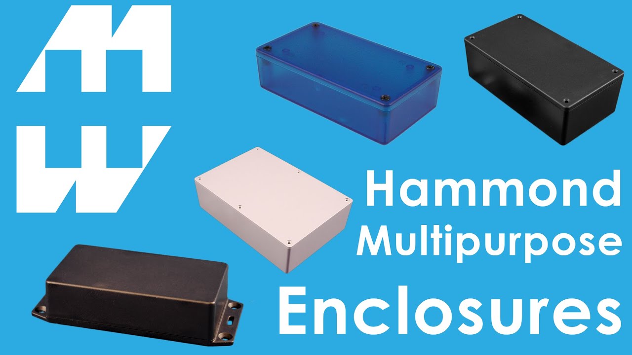 Hammond Multipurpose Electronic Enclosures (1591XX Series)