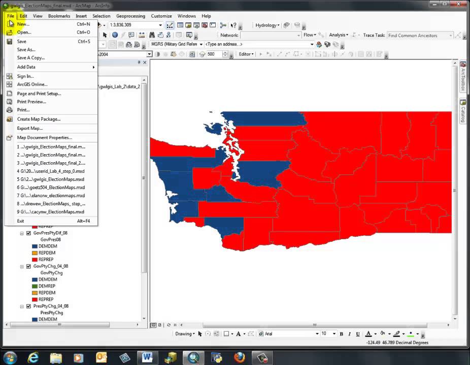 Map Document Properties Store Relative Pathnames to data sources | a GIS Video by Gregory Lund