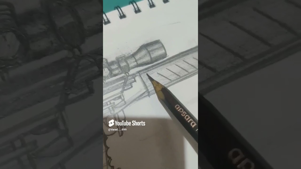 This sniper rifle looks too real! 🎯🔥 #art