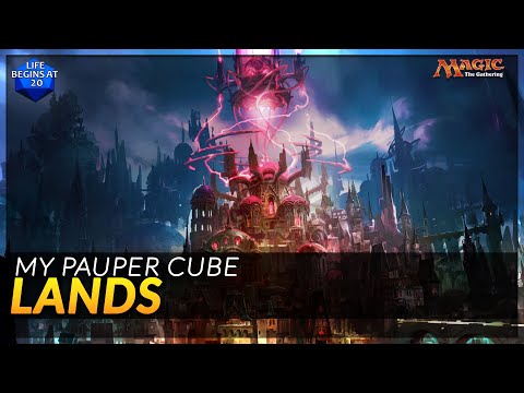 Land Cards In My Pauper MTG Cube
