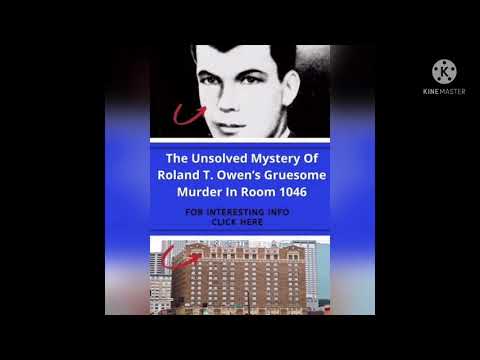 Mysterious murder of Roland T. Owen in room 1046 (part 1)
