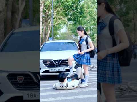 A Twist of Fate 💥🚗 #linhchihihi #schoolcrush #transformation #schooldrama