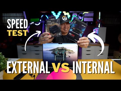 🚀 Speed Test: SAMSUNG T7 Shield vs Samsung 990 PRO internal SSD with Enclosure