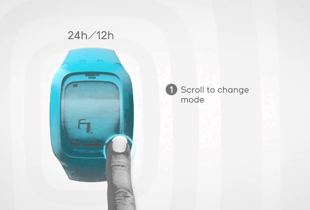 Swatch Touch: User Manual time 1+2