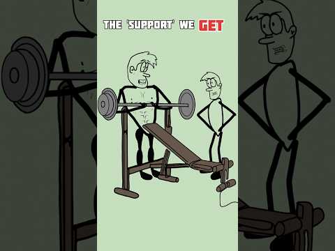 "The Gym"#2danimation #Handdrawn #4kmemes #cartoon