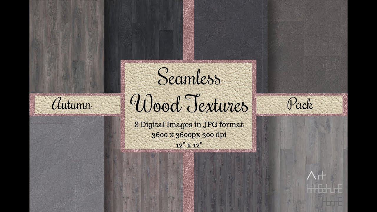 Seamless Wood Textures - Autumn Pack - Seamless Patterns - Digital Papers - Printable Scrapbook