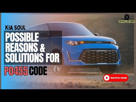 Know How To Fix P0455 Kia Soul Code
