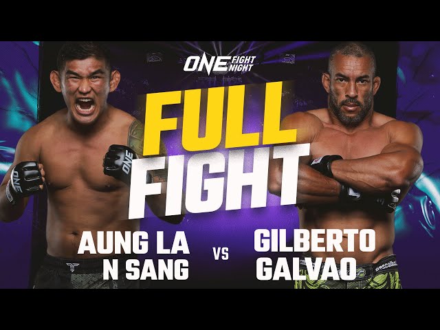ONE 168: FREE FULL FIGHT: Myanmar legend Aung La N Sang shows off his ...