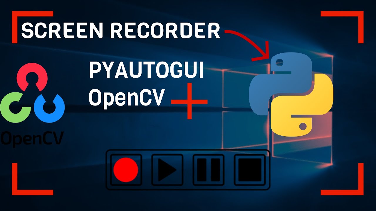 Creating a Screen Recorder using Python || OpenCV || pyautogui