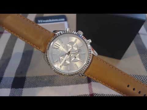 Men's Michael Kors Lexington Gold Chronograph Watch MK8447