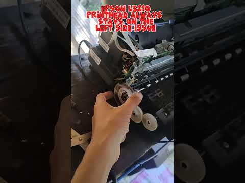 Epson l3210 Error Code:034004 Printhead Always stuck at the left side Issue Solution #epsonecotank