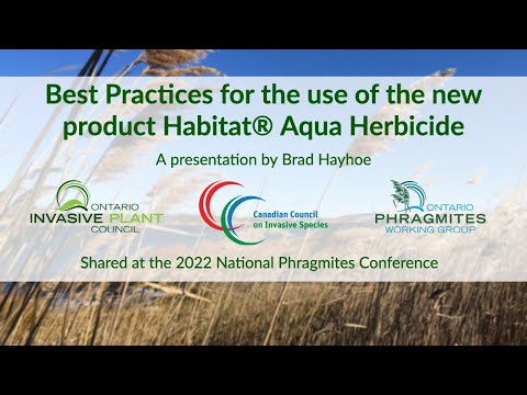 Best Practices for the use of the new product Habitat® Aqua Herbicide