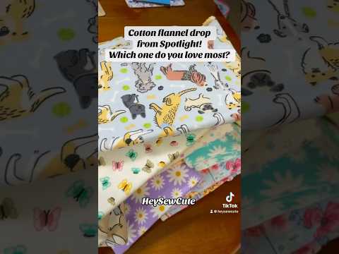 Spotlight Fabric Haul | 12 Gorgeous Cotton Flannel Prints for Sewing Lovers