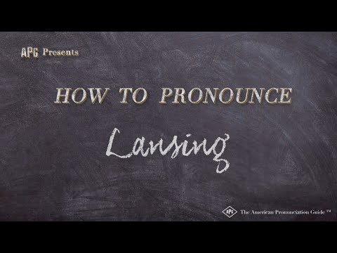 How to Pronounce Lansing (Real Life Examples!)