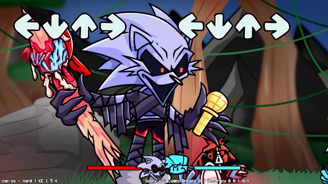 FNF V.S Minus Sonic.EXE Round 2 Endah's Version FULL HORROR MOD [HARD]