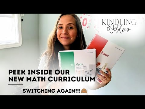 2021 homeschool math curriculum choice | switching to math u see | primer and alpha