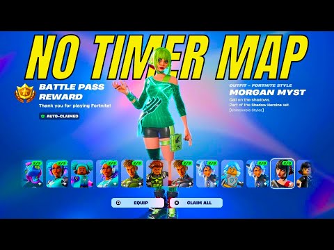 New *No Timer* FORTNITE XP MAP to LEVEL UP FAST in Fortnite Chapter 6 Season 3!