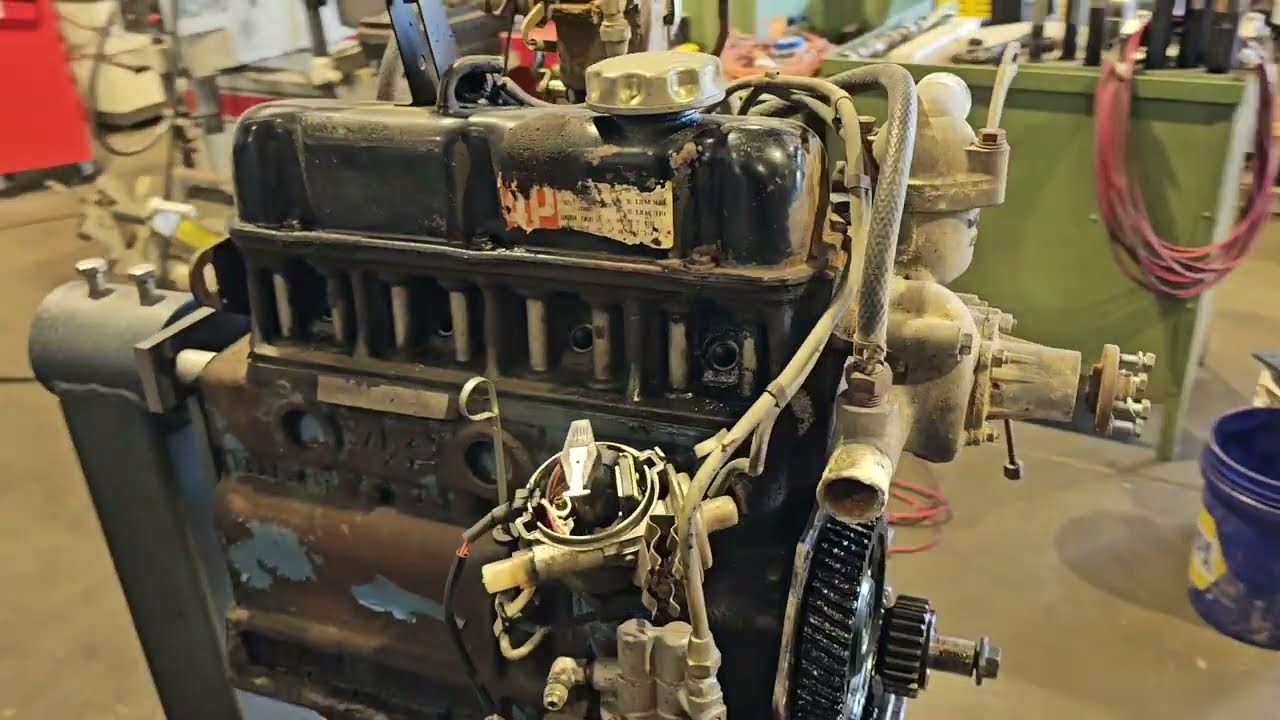 What Happened to This Toyota 4P Forklift Engine