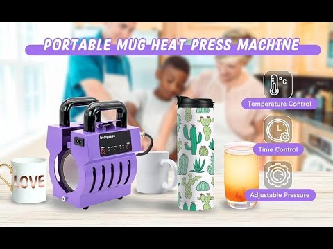 CAPTOK Mini Mug Heat Press Machine