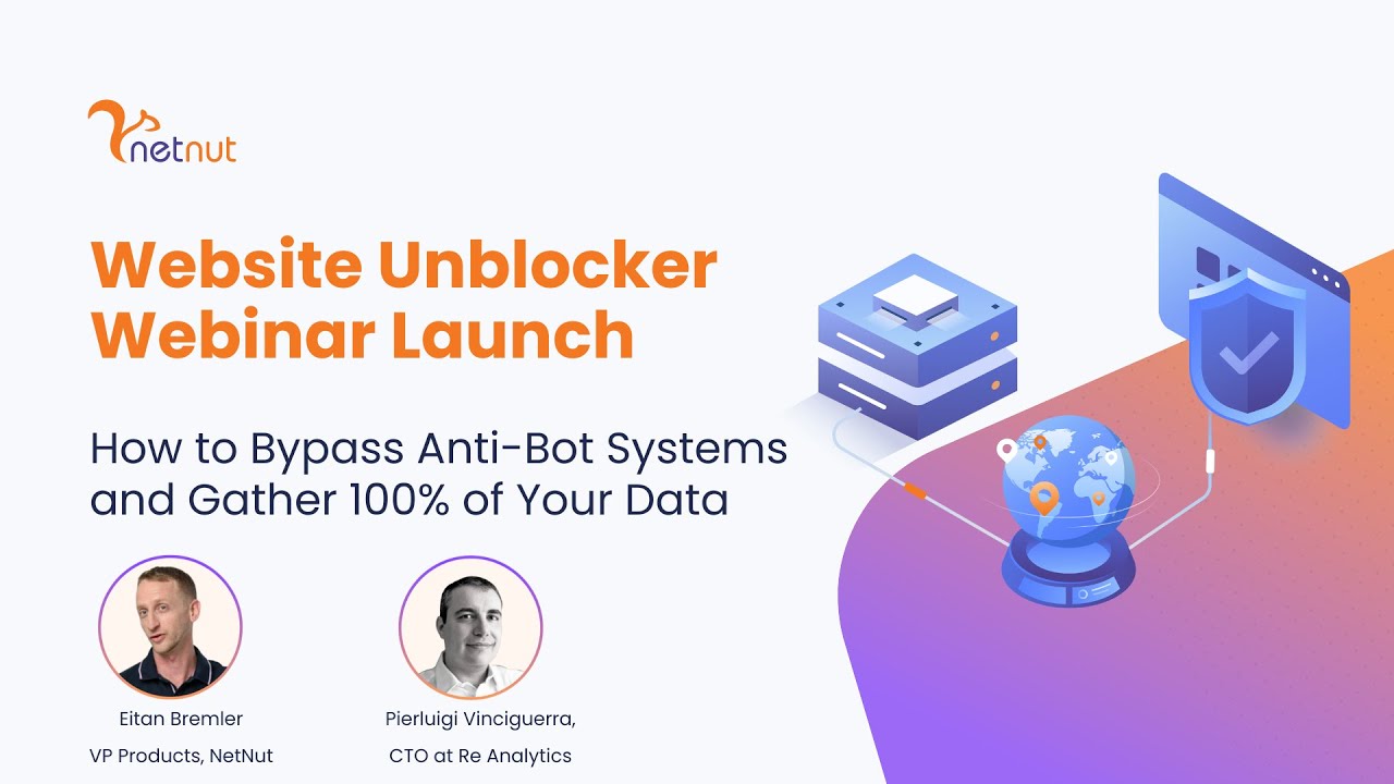 NetNut: Website Unblocker Webinar Launch