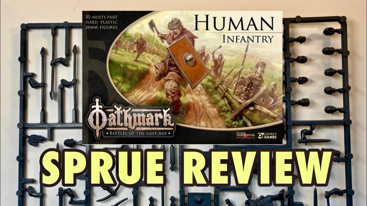 Let’s Look at Oathmark Human Infantry | Plastic Miniature Review