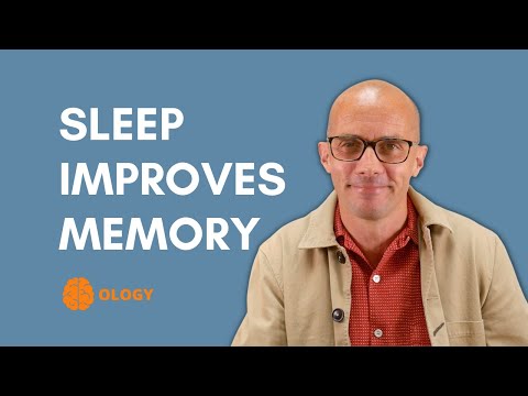 Use sleep to improve memory