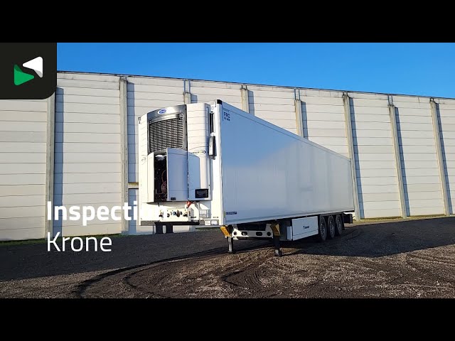 Krone Carrier Vector 1550 Refrigerated Semi-Trailer - BAS World