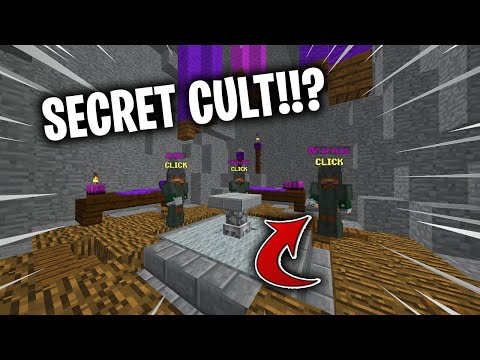 The SECRET Dwarven Mines Cult!! (Hypixel Skyblock)