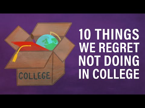 10 Things We Regret NOT Doing in College