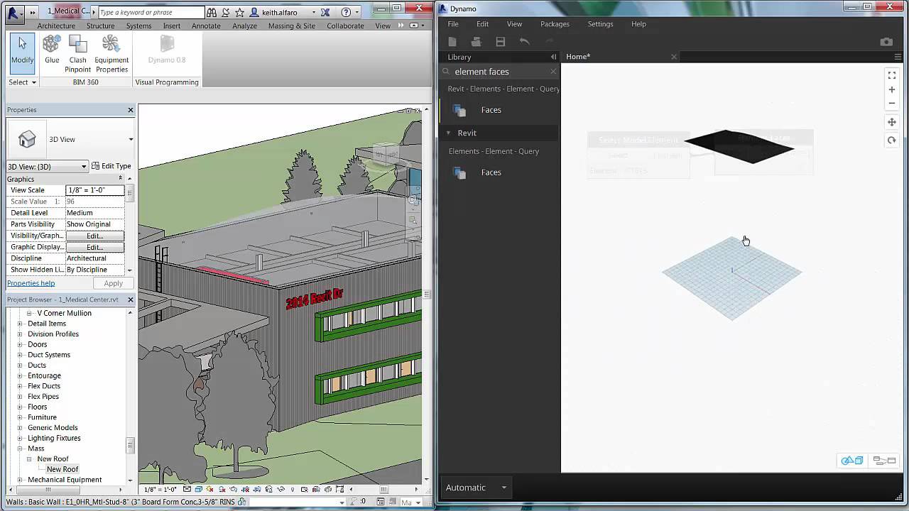 Medical Center 1 Referencing Geometry
