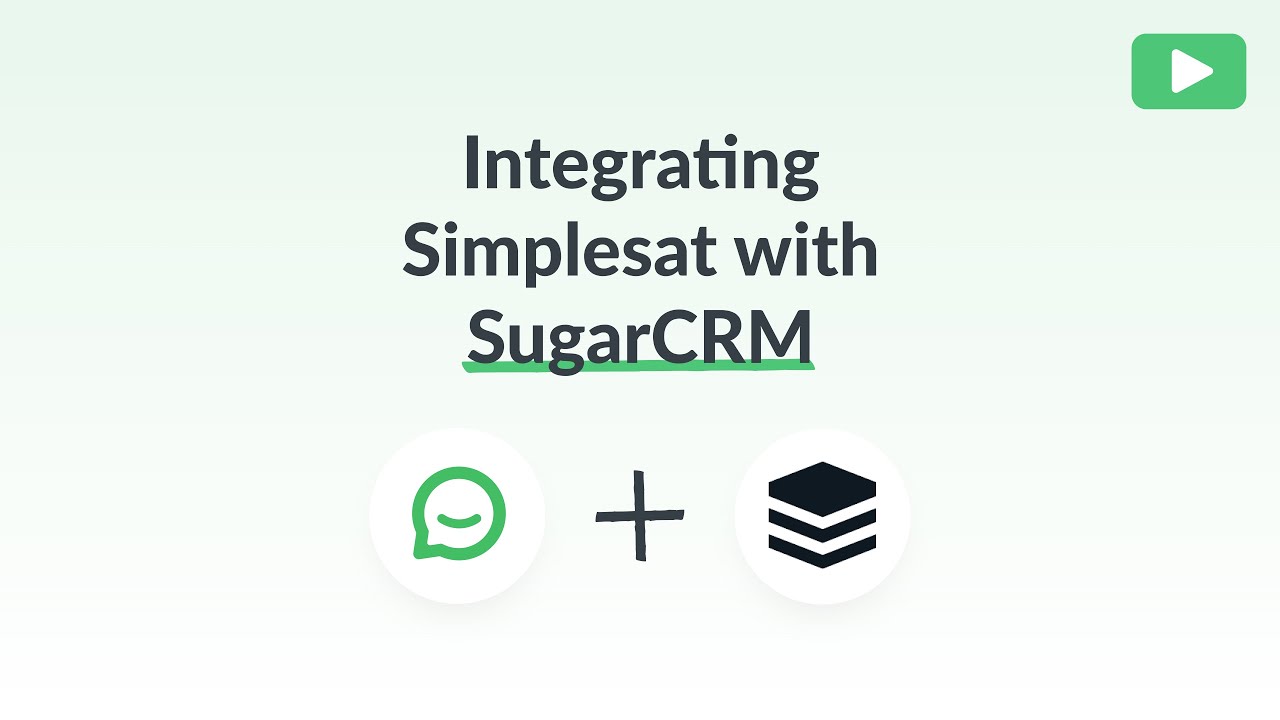 How Simplesat integrates with SugarCRM