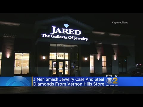 3 Men Smash Jewelry Case And Steal Diamonds From Vernon Hills Store